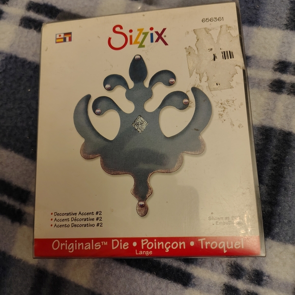Sizzix | Office | Sizzix Originals Die Decorative Accent In Black ...